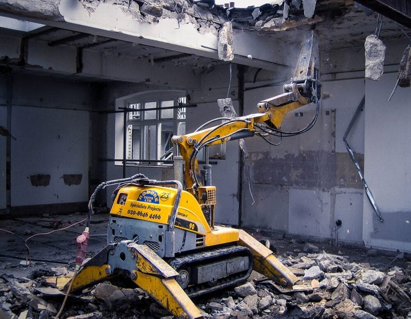 Concrete Breaking | Controlled Demolition Services | Robore Cuts